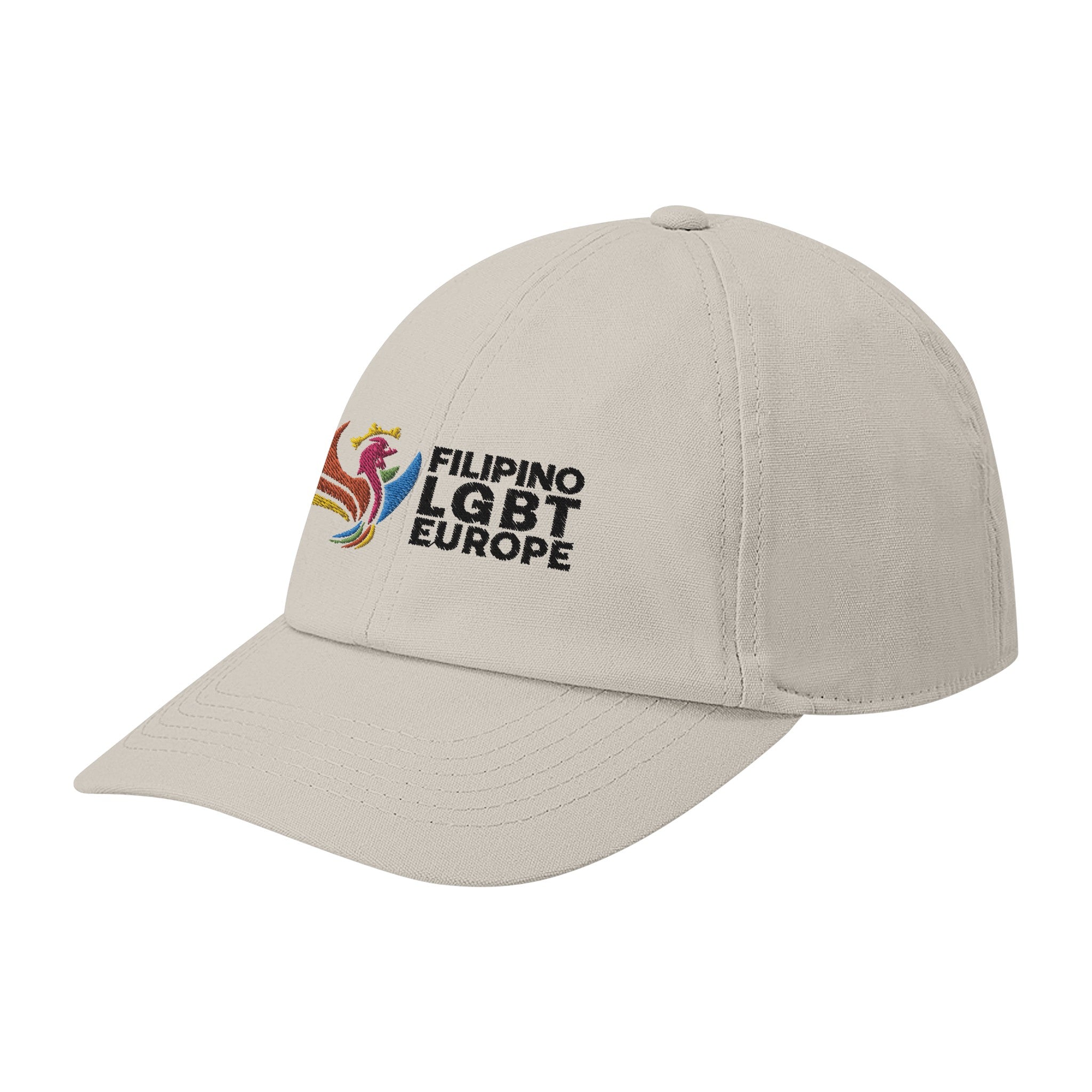 FLE Official Logo | Embroidered| Organic 6-panel Dad Cap | Beechfield ...